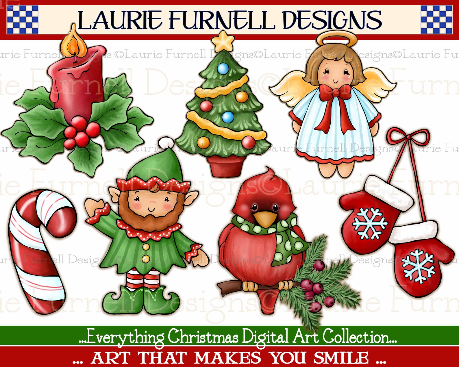 Christmas Clip Art, 25 Days of Christmas Clip Art, Christmas Paper ...