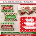 Christmas Treat Box Printable, Santa Pillow Treat Box, Holiday Party ...