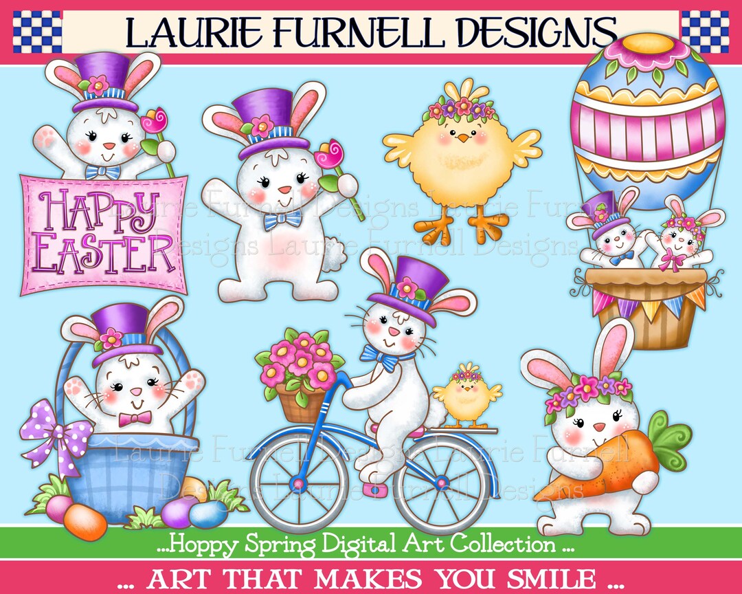 Easter Clip Art, Easter Pngs, Spring Clip Art, Spring Pngs, Art for ...