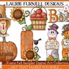 Autumn PNG, Fall Clip Art, Laurie Furnell, Harvest Clip Art, Scarecrow ...