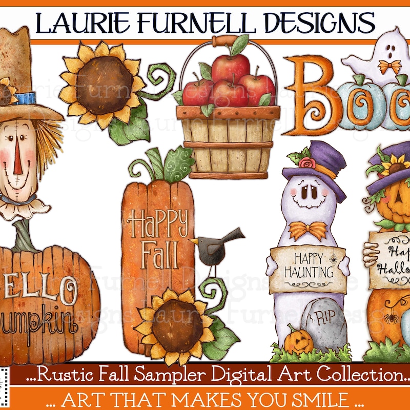 Halloween/fall Clip Art - Etsy