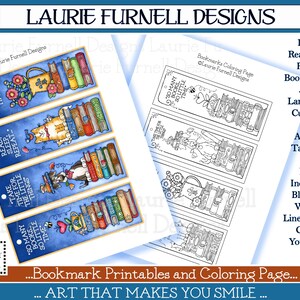 Bookmarks Printables, Bookmark Coloring Page, Stack of Books PNG ...
