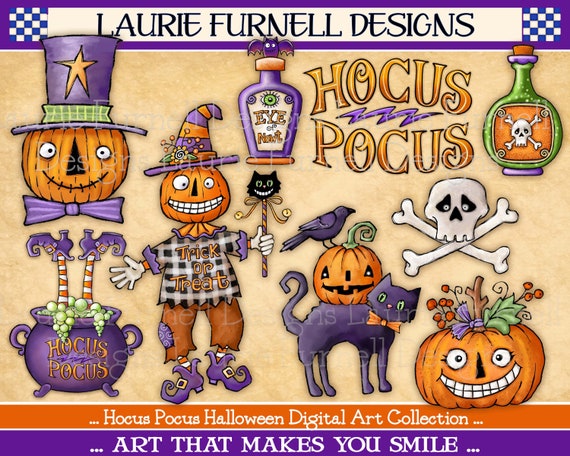 Primitive Halloween Clip Art