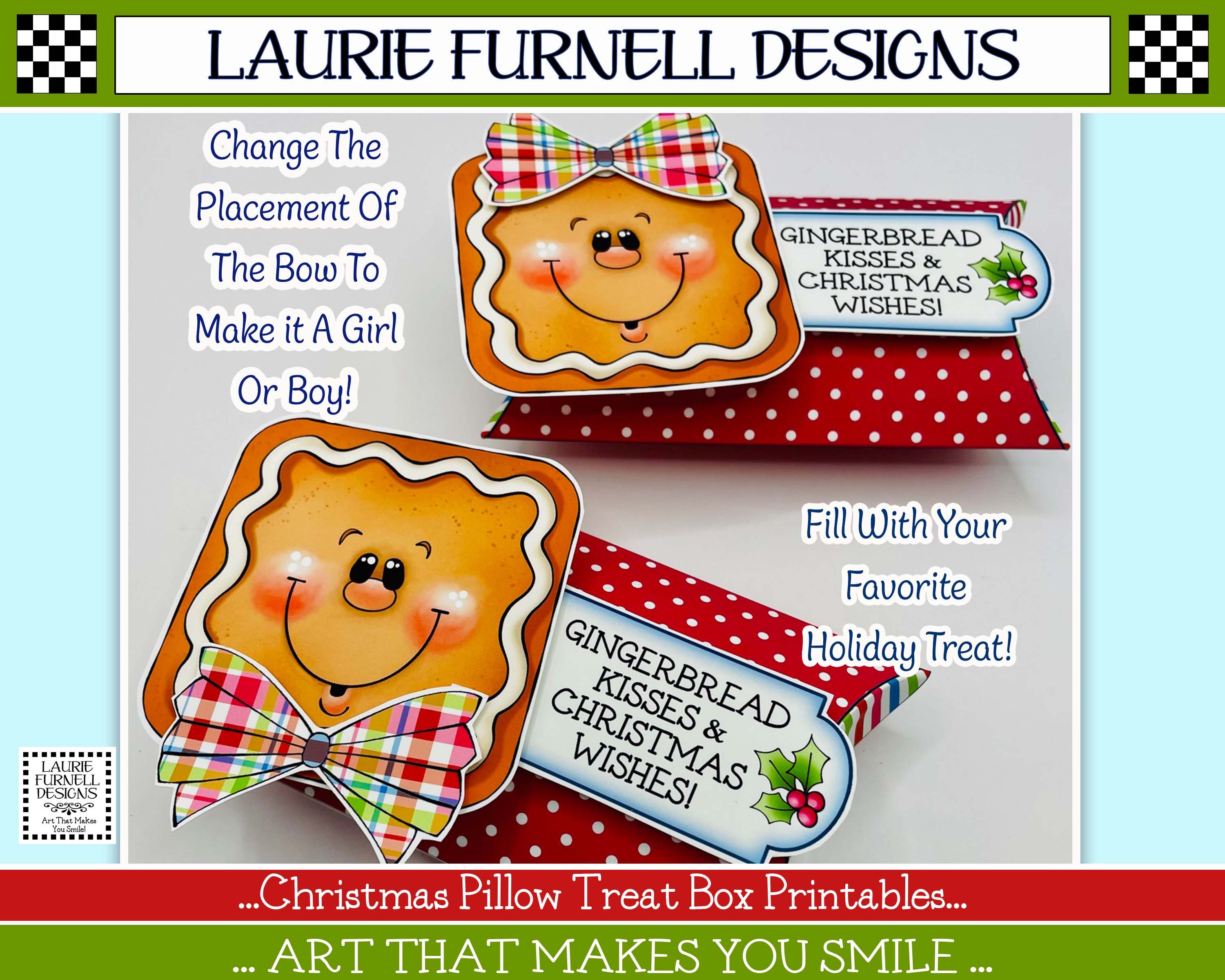 Christmas Treat Box Printables, Snowman Treat Box, Gingerbread Treat ...