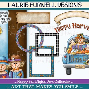 Autumn Clip Art, Fall Clip Art, Laurie Furnell, Bulletin Board Decor ...