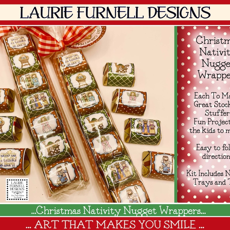 Nuggets Wrapper Christmas - Etsy