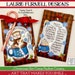 Cocoa Packet Cover, Hot Chocolate Packet Printable, Snowman Cocoa ...