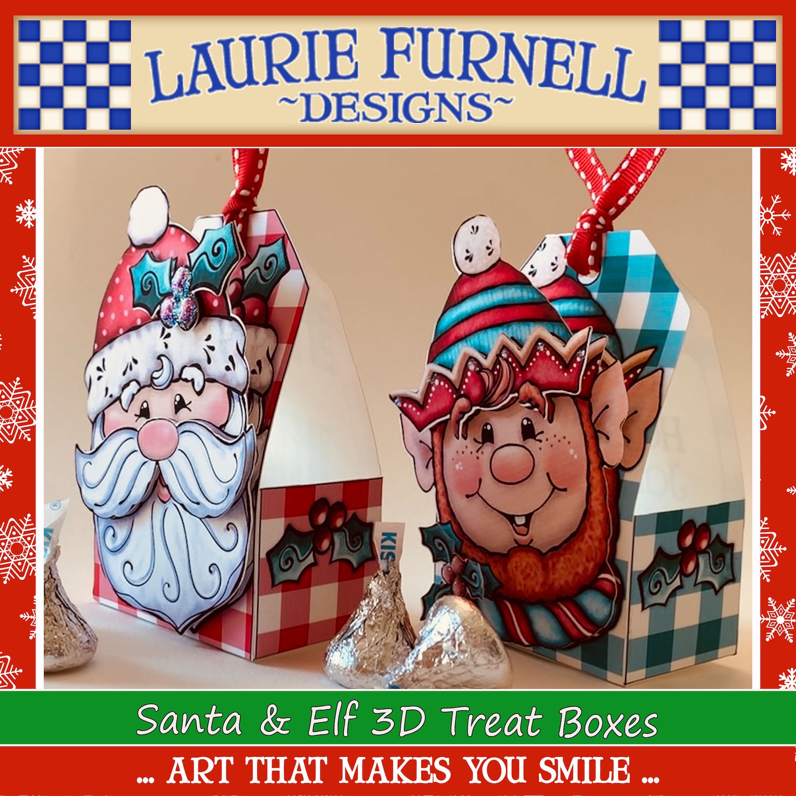 Santa Treat Boxes Elf Treat Boxes Christmas Treat Boxes - Etsy