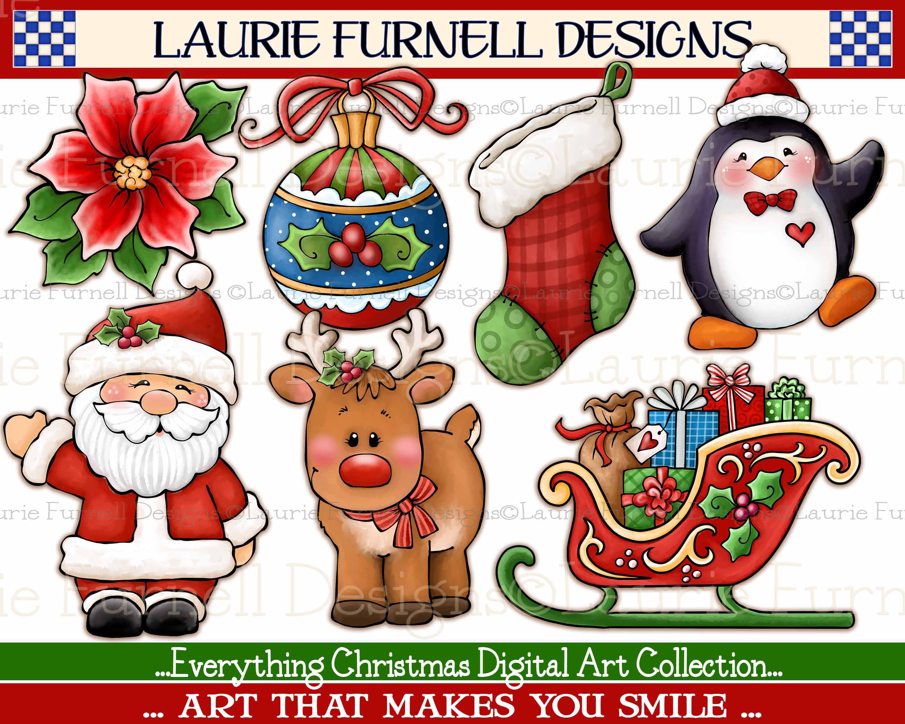 Christmas Clip Art, 25 Days of Christmas Clip Art, Christmas Paper ...