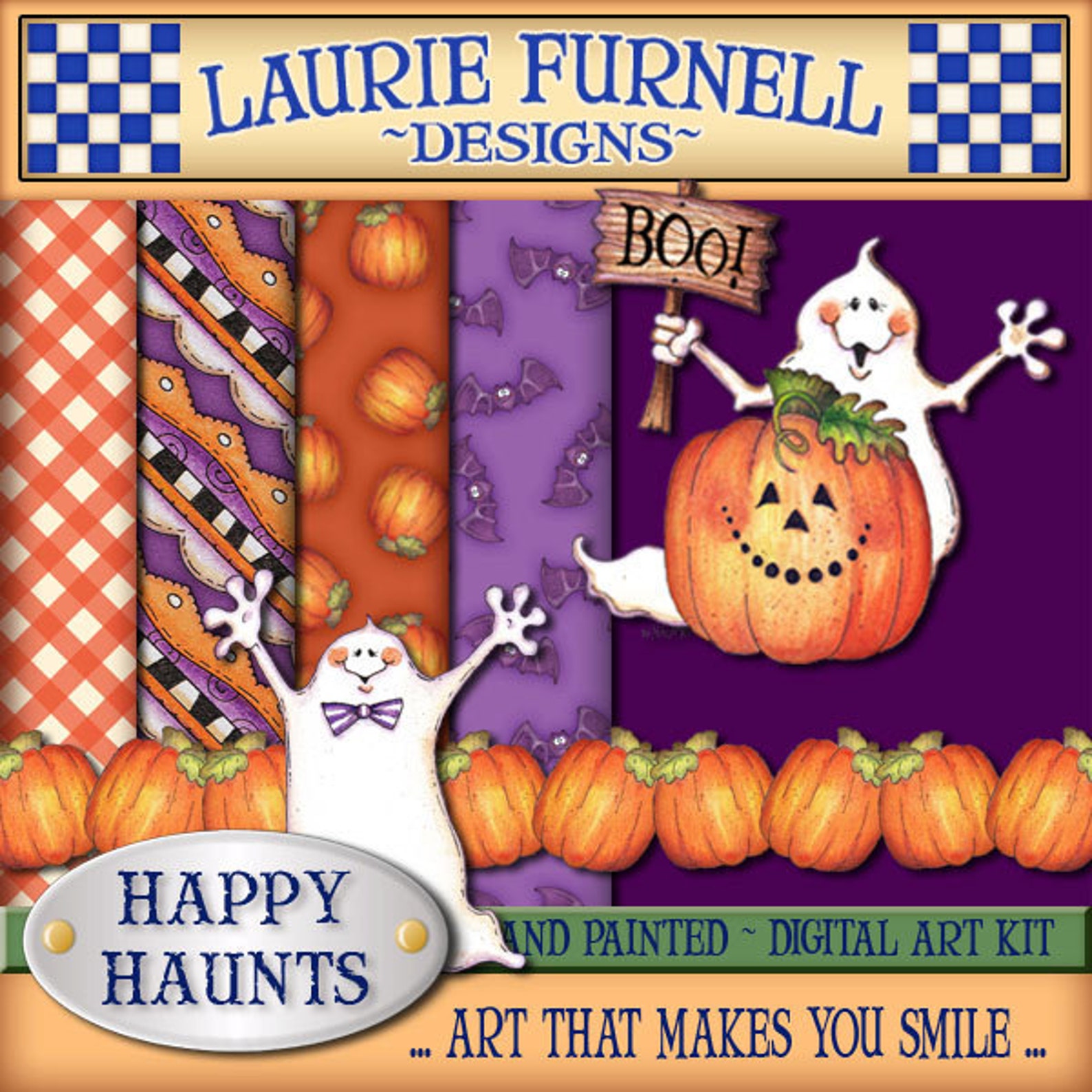 Halloween Digital Art Halloween Clipart Fall Clipart - Etsy