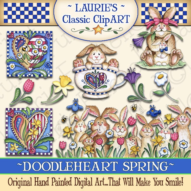 Laurie Furnell, Spring Clip Art, Flower Clip Art, Bunny Candy Bar ...