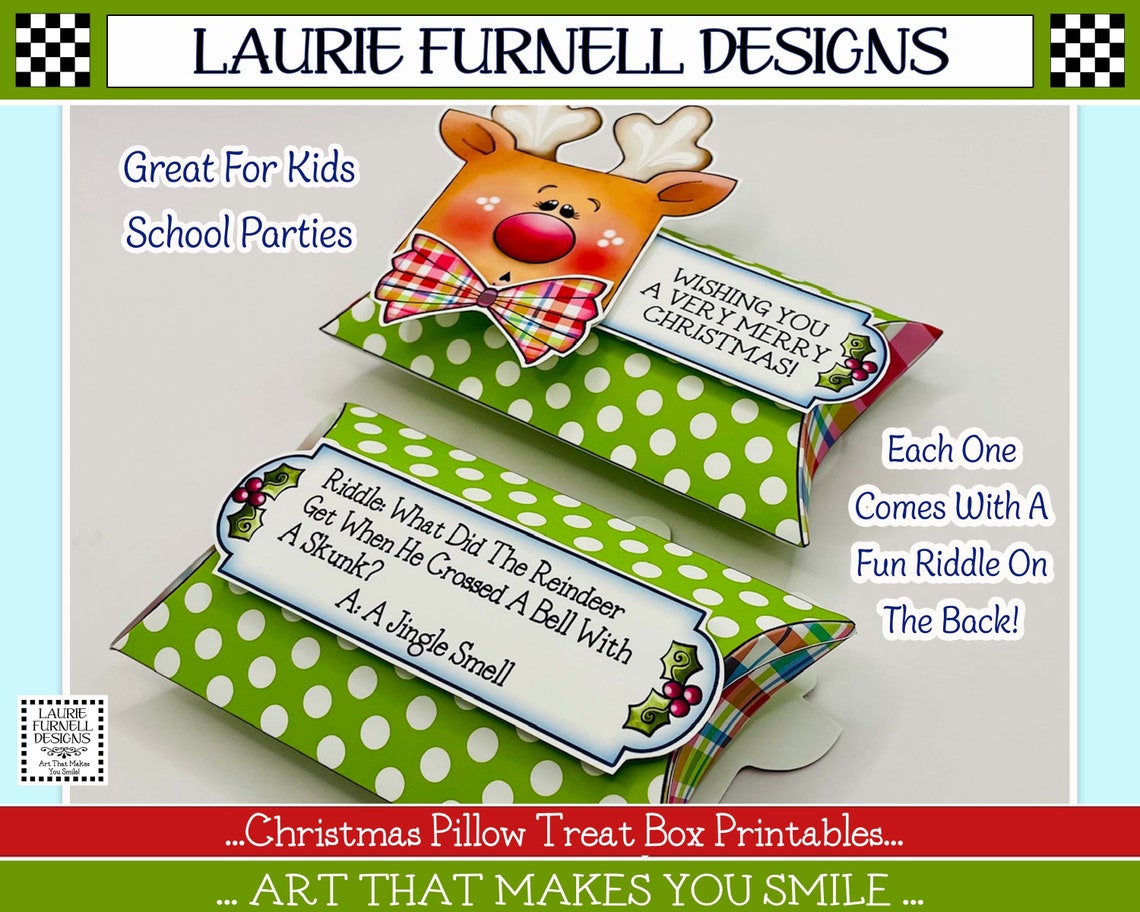 Christmas Treat Box Printables, Snowman Treat Box, Gingerbread Treat ...