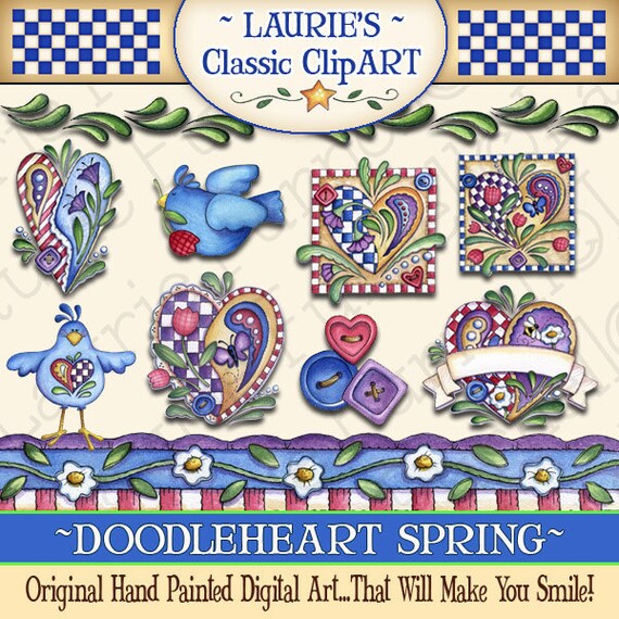 Laurie Furnell Spring Clip Art Flower Clip Art Bunny Candy | Etsy