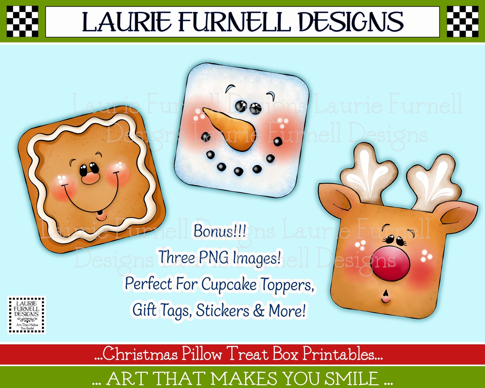 Christmas Treat Box Printables, Snowman Treat Box, Gingerbread Treat ...