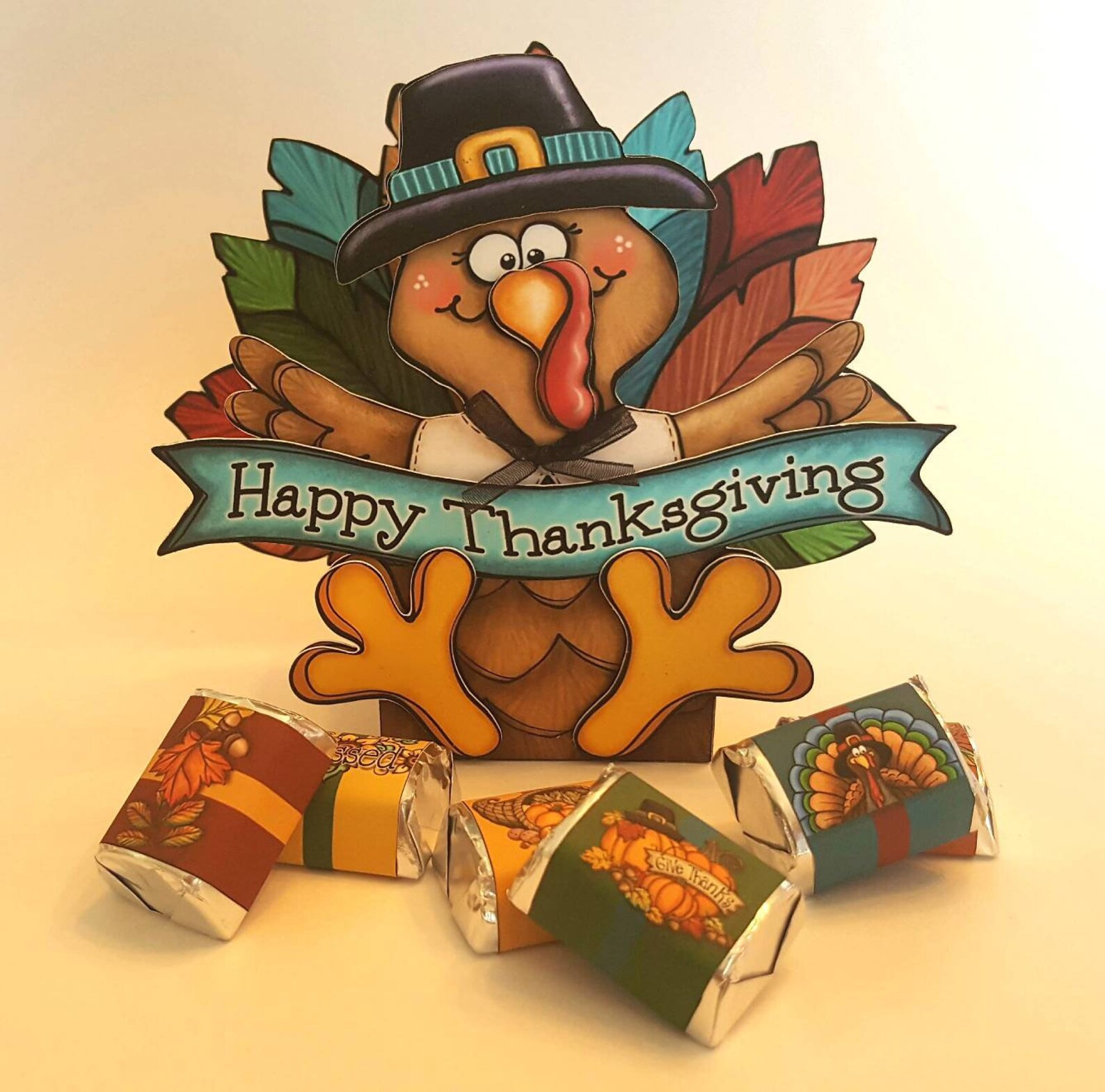 Thanksgiving Turkey Treat Box Turkey Printable Thanksgiving - Etsy