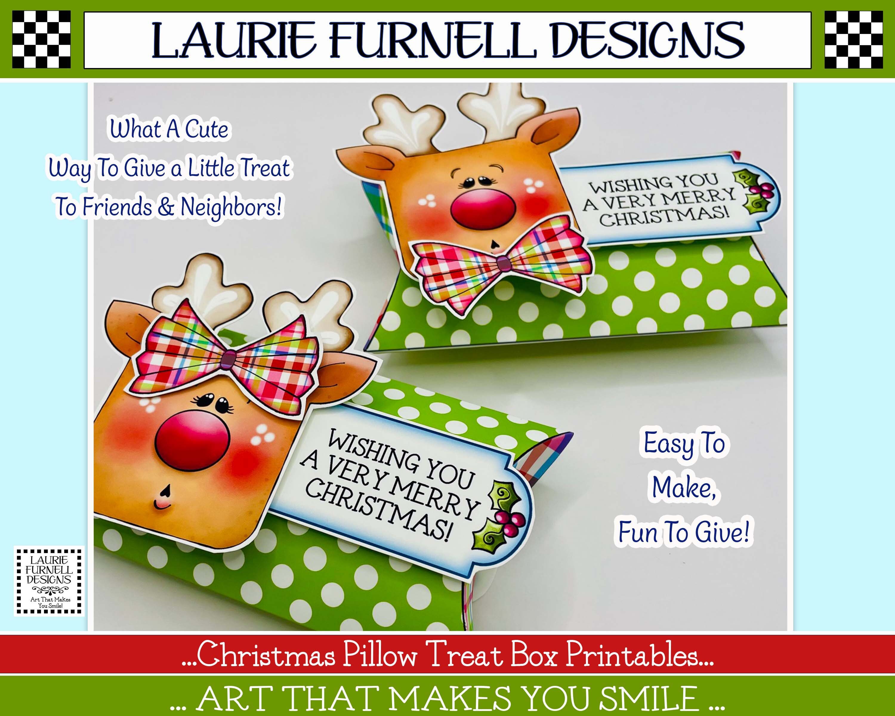 Christmas Treat Box Printables, Snowman Treat Box, Gingerbread Treat ...