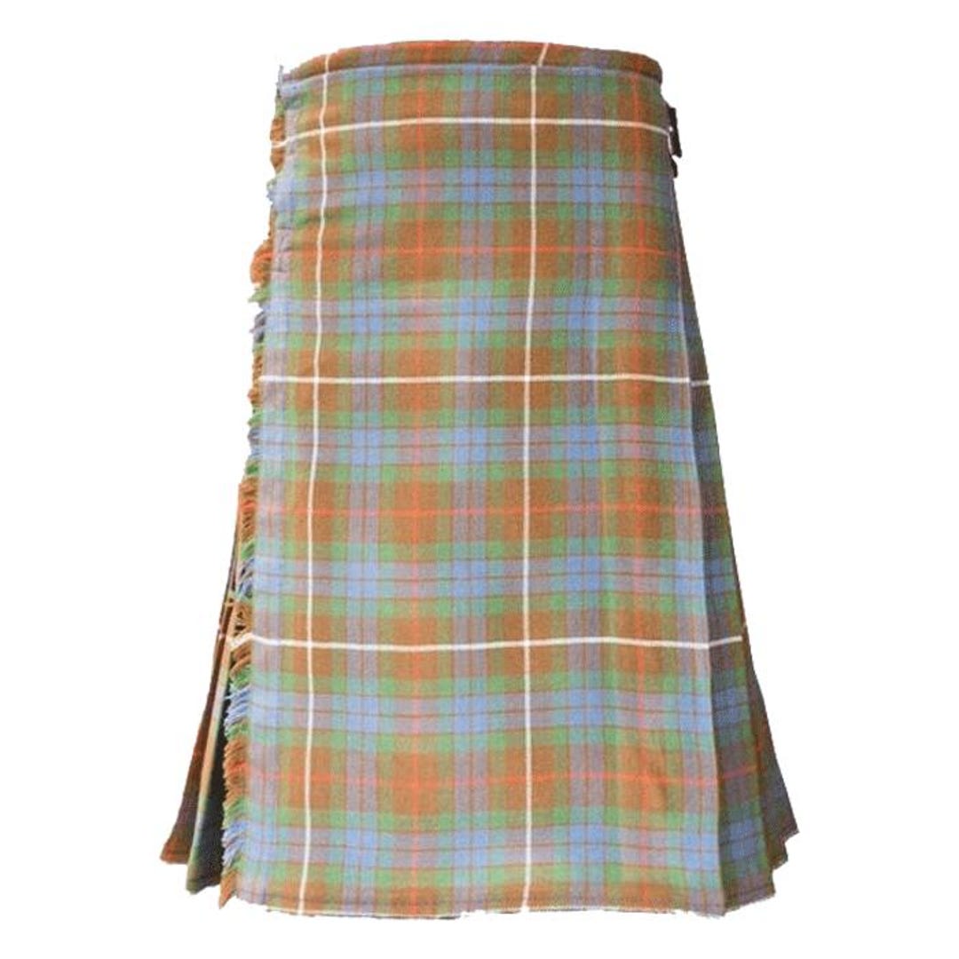 Fraser Ancient Kilt for Men | Handmade Scottish Acrylic Wool Kilt ...