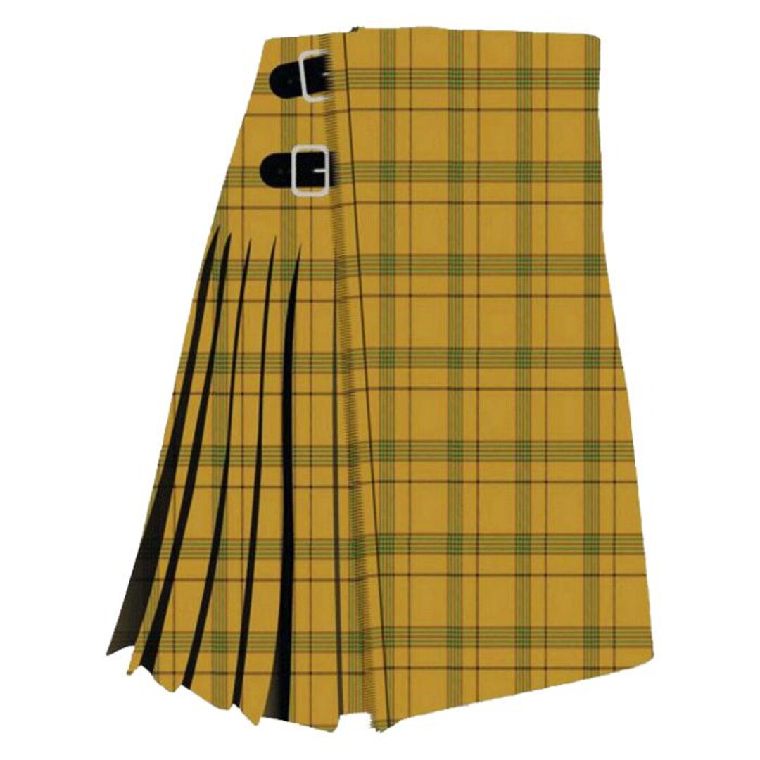 Clan Houston Modern Kilt for Men | Handmade Scottish Acrylic Wool Kilt ...