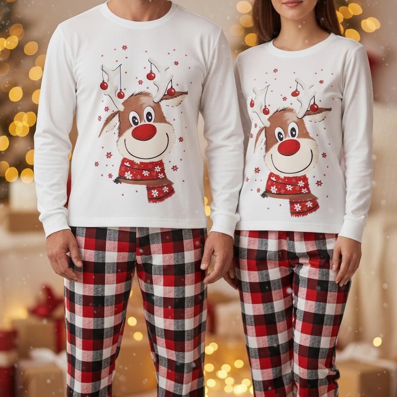 Reindeer Onesie Pajamas - Etsy UK