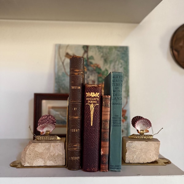 Marble Antique Bookends - Etsy