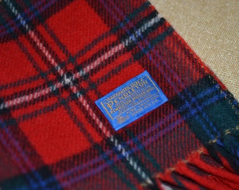 Red Pendleton Blanket - Etsy