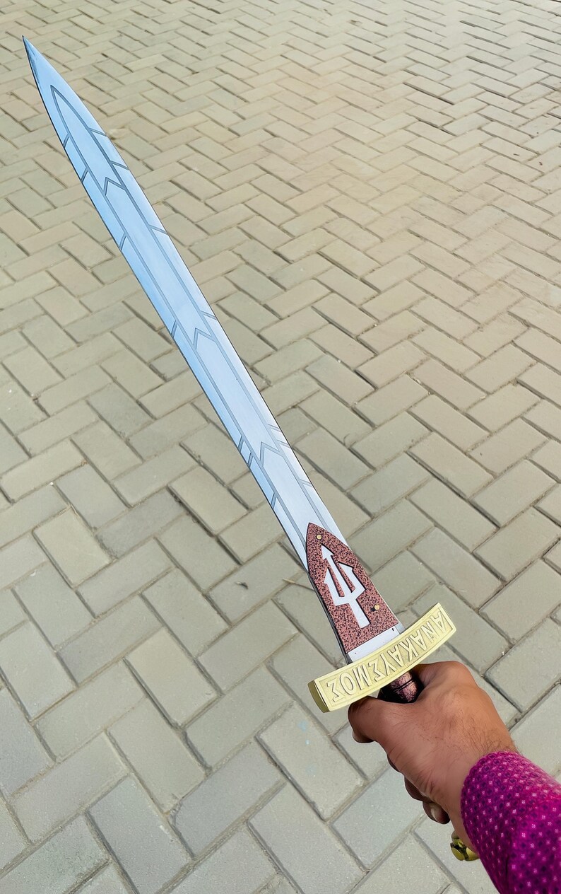 Custom Handmade Percy Jackson Riptide Sword | Greek Hero Stainless ...