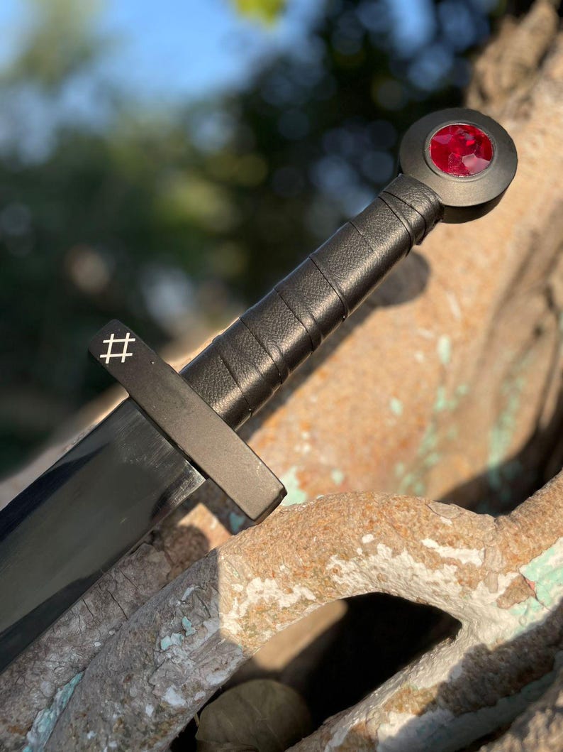 Handmade Finn’s Scarlet Sword | Inspired by Adventure Time Sword, Gift ...