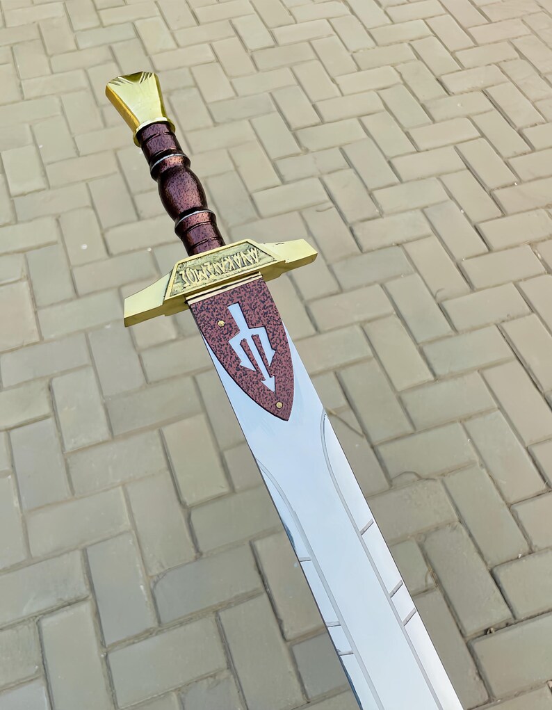 Custom Handmade Percy Jackson Riptide Sword | Greek Hero Stainless ...