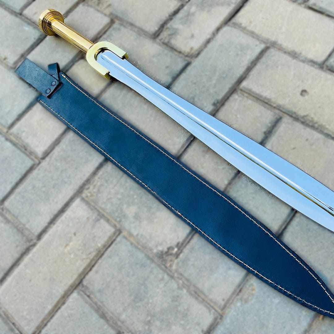Handmade Riptide Sword | Percy Jackson Fantasy Replica With Leather ...