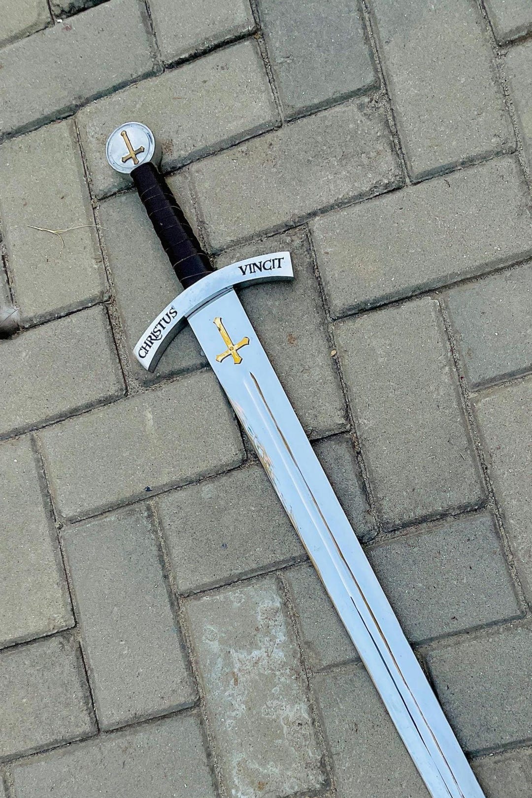 Handcrafted Faithkeeper Sword | Knight Templar Accolade Inspired ...