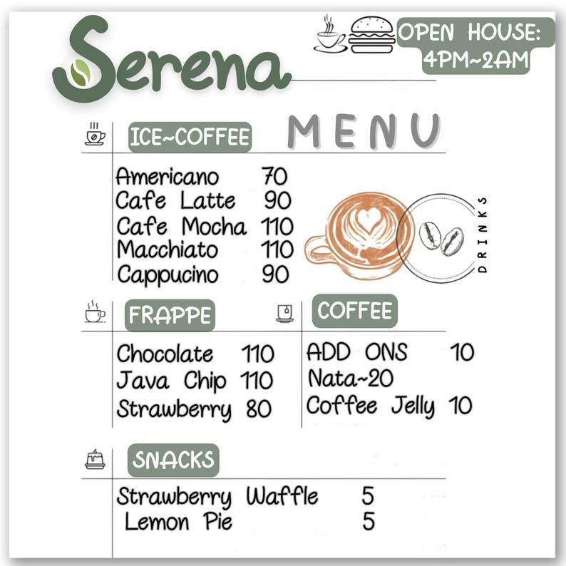 Serena Handwritten Script Font, Lettering Font (TTF, OTF) - Etsy