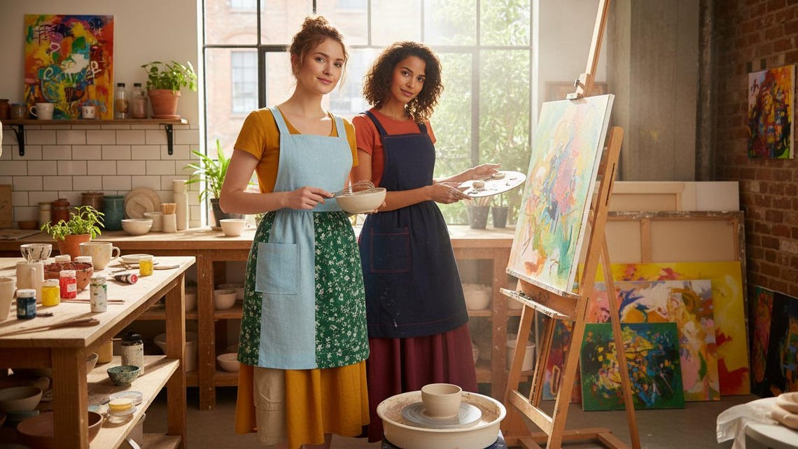 Fancy Apron Sewing Pattern PDF | Vintage Pinafore Apron With Pocket ...