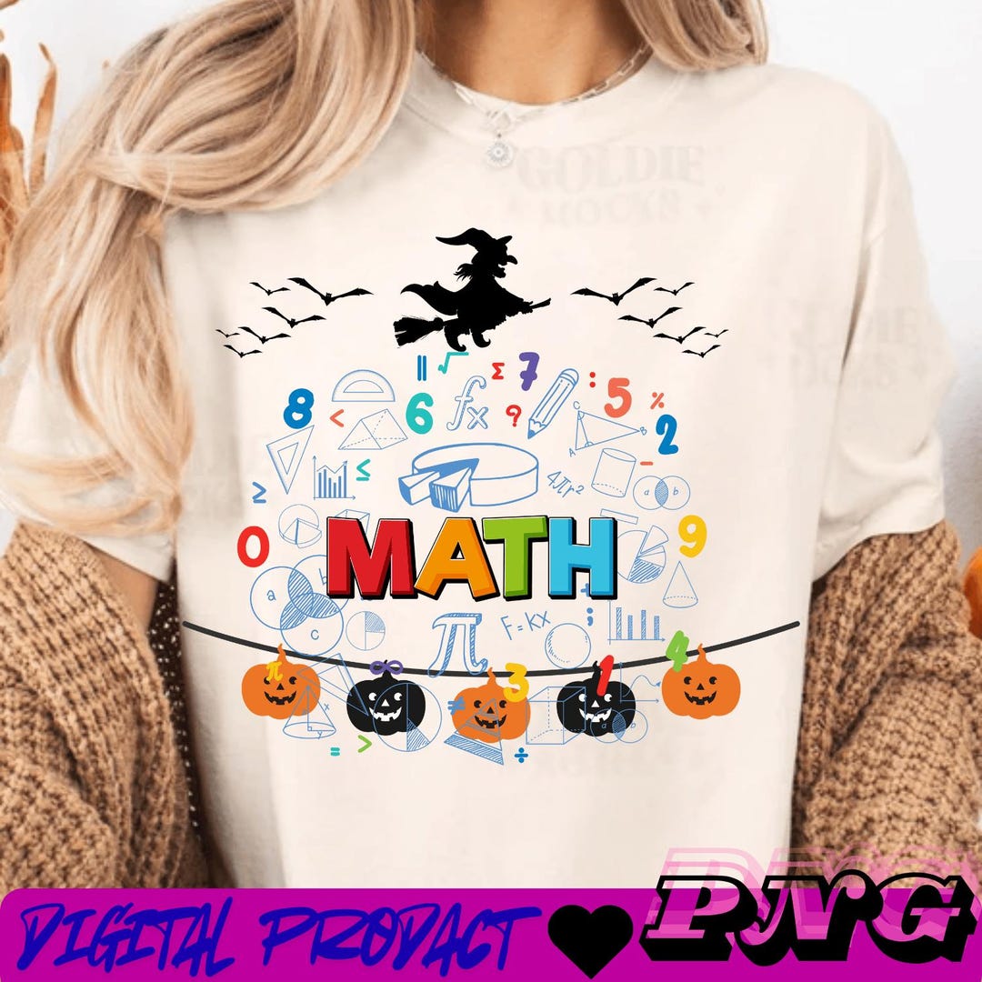 Cute Halloween Math PNG | Funny Pumpkin Pi Costume PNG | Printable PNG ...