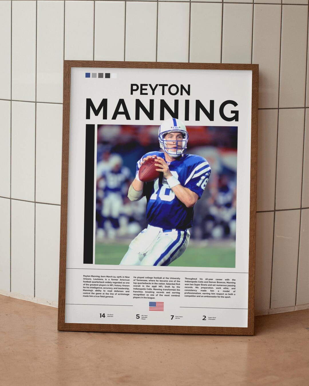 Stefon Diggs Poster, Buffalo Bills Print, NFL Poster, Football Poster ...