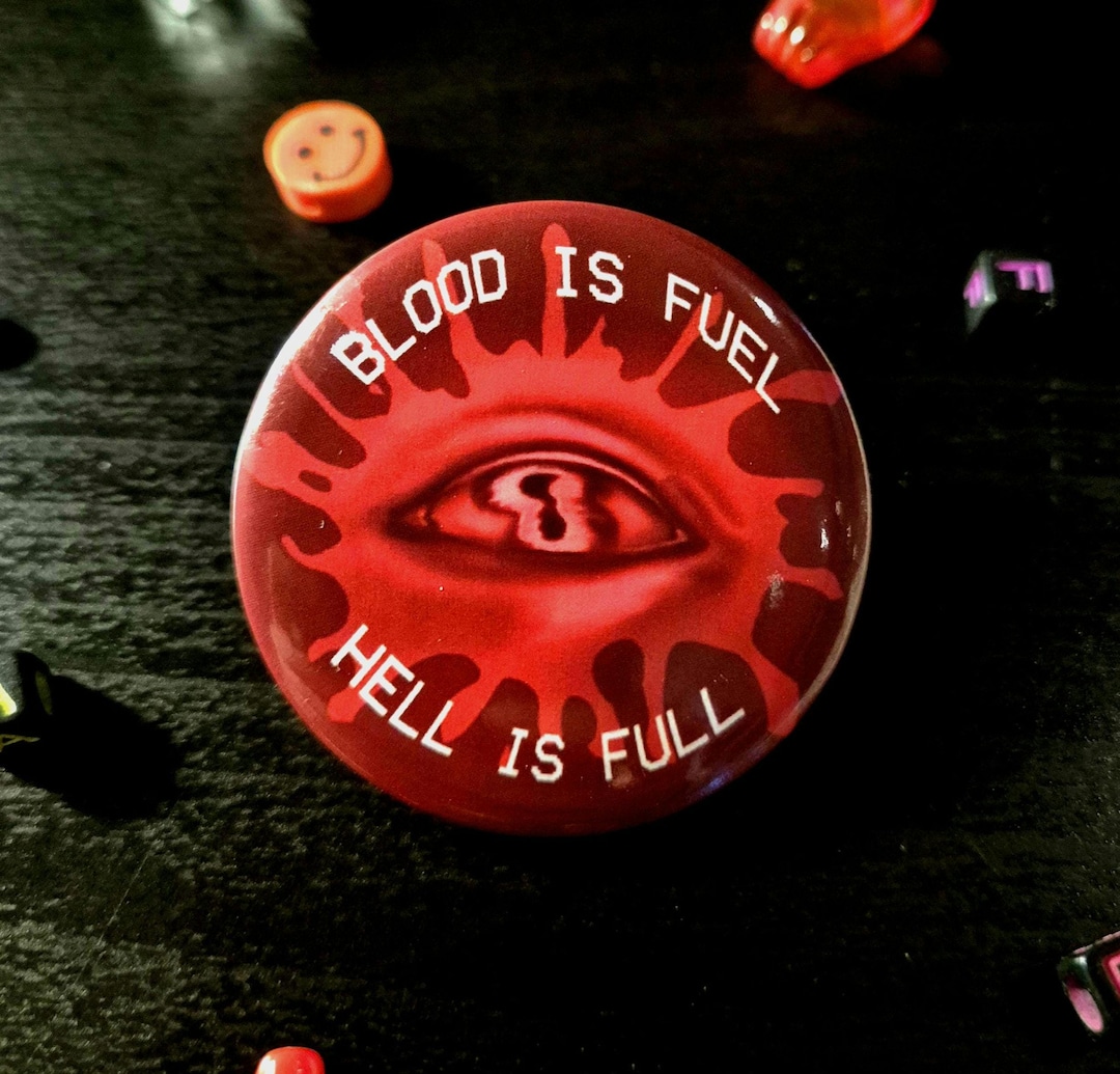 ULTRAKILL Hell's Eye Pin - Etsy