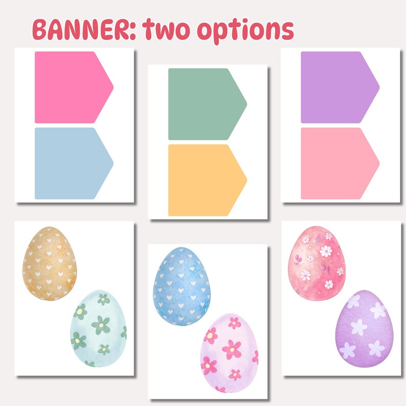 Easter Bulletin Board Kit | Printable March April Classroom Decor ...