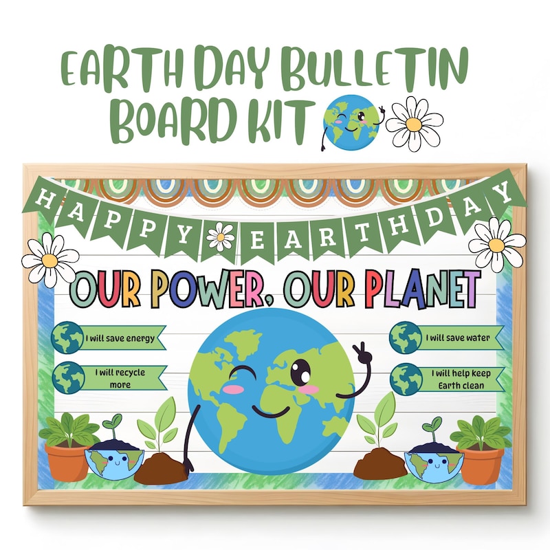Our Earth Bulletin Board - Etsy