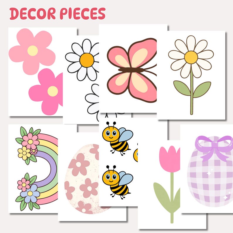Spring Bulletin Board Kit | Spring Classroom Decor | Hello Spring ...