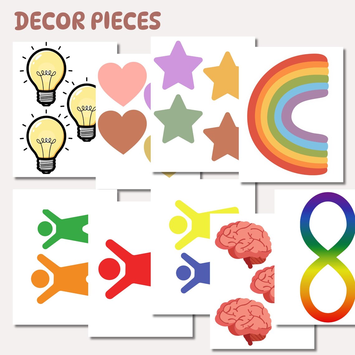 Autism Acceptance Bulletin Board Kit, Celebrate Minds of All Kinds ...