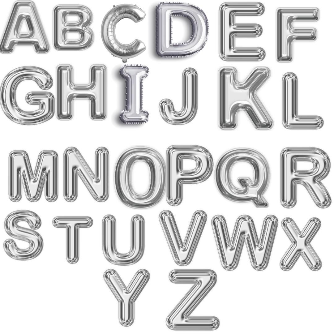 Alphabet PNG, Letters A–Z, Letter Set for Sublimation (digital Download ...