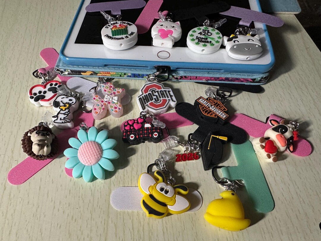 Charging Port Dust Protector Charms for Phone, Kindle or Tablet - Etsy