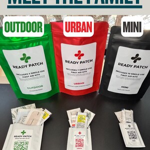 MINI | Single-use First Aid Kit | Ready Patch Kit - Etsy