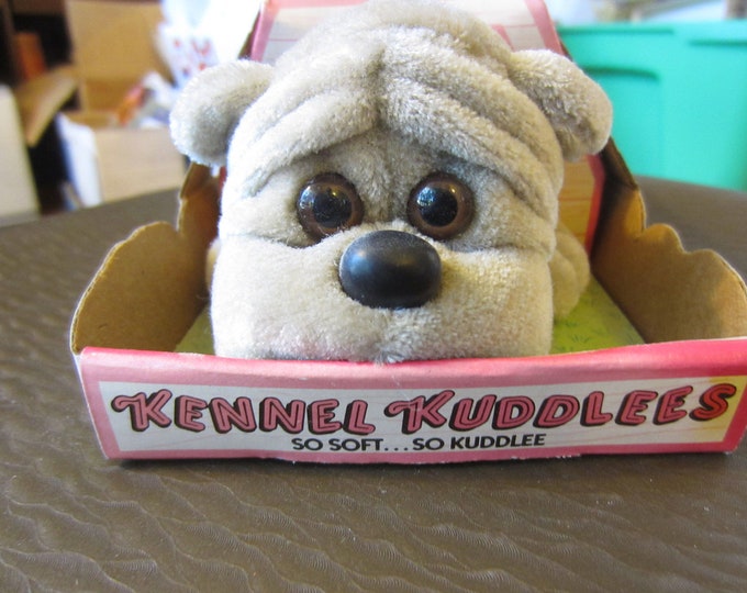 On Hold Vintage 1986 KENNEL KUDDLES Tara Toy Corp. Adorable Plush Puppy ...