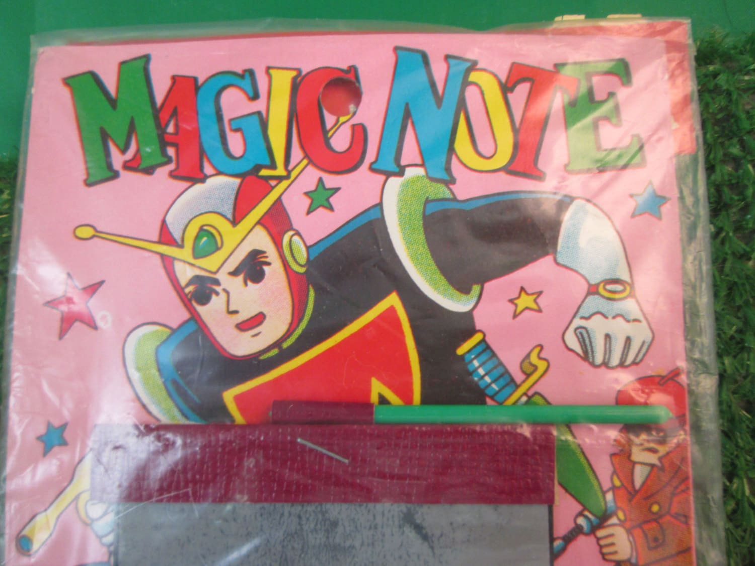 Vintage Magic Note Slate Toy 1950s Japan Robot Spy Criminal Thief ...