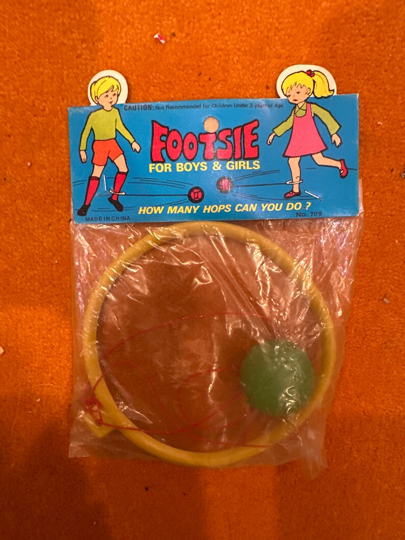 Footsie Hopping Game for Boys and Girls Kitschy Graphics - Etsy