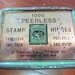 Vintage 1000 Peerless Stamp Hinges Tin Made in England Rusty Metal ...