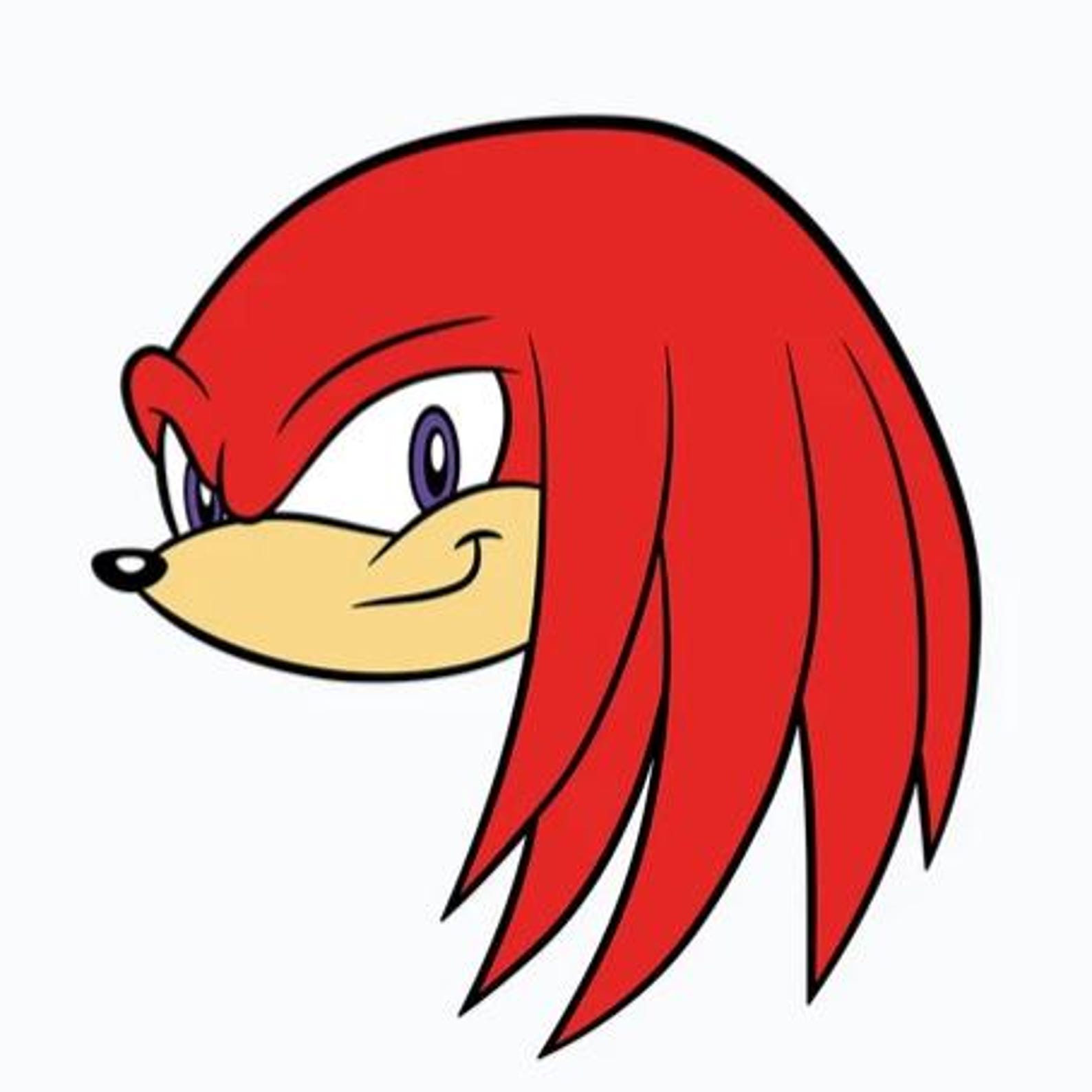 Knuckles Inspired Cookie Cutter STL – Sonic Fan-inspired Baking | 3D ...