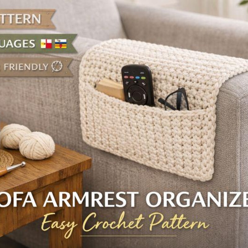 Crochet Pattern Armrest - Etsy