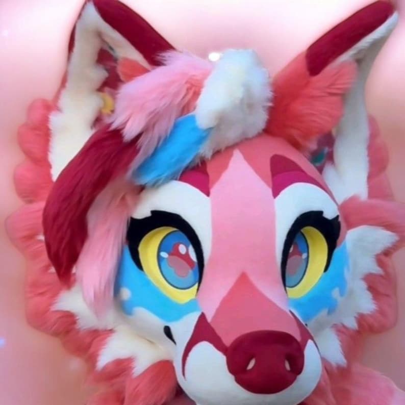 High Quality Handmade Custom Fursuit Head Commission | Fursuit Head ...