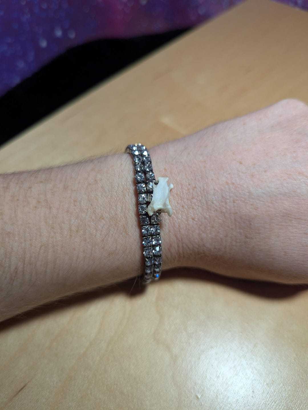 Bone Charm Bracelet Rabbit Vertebra - Etsy